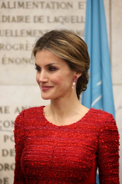 Royal Family Around the World: Queen Letizia of Spain attends the ...